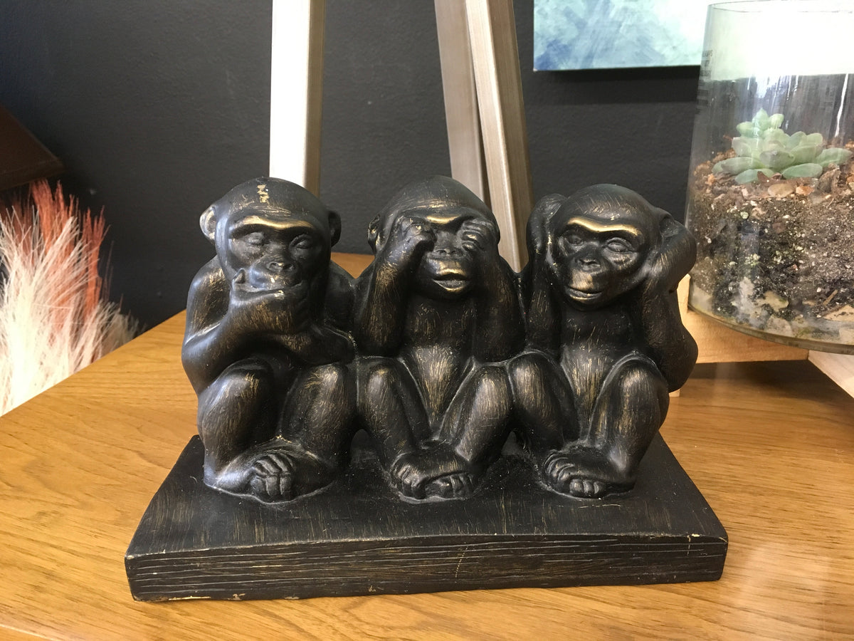 See No Evil Etc monkeys – Rustic Rehabs