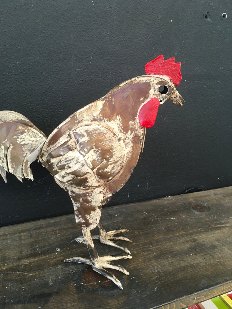 Metal Rooster – Rustic Rehabs